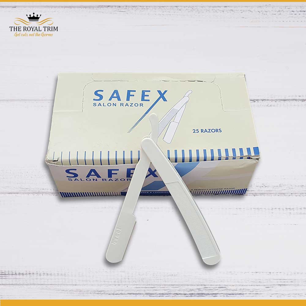 Safex Disposable Salon Razor – The Royal Trim