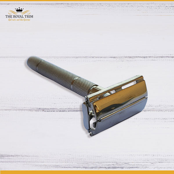 Heavy Duty Stainless Steel Butterfly Safety Razor – The Royal Trim